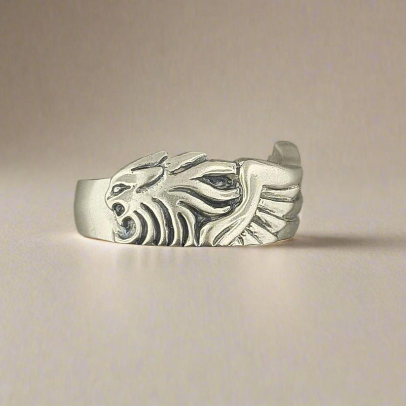 Final Fantasy 8 Griever Wedding Ring Set in Sterling Silver – Le Dragon ...