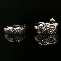 Final Fantasy 8 Griever Wedding Ring Set – Le Dragon Argenté
