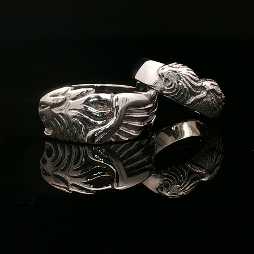 Final Fantasy 8 Griever Wedding Ring Set – Le Dragon Argenté