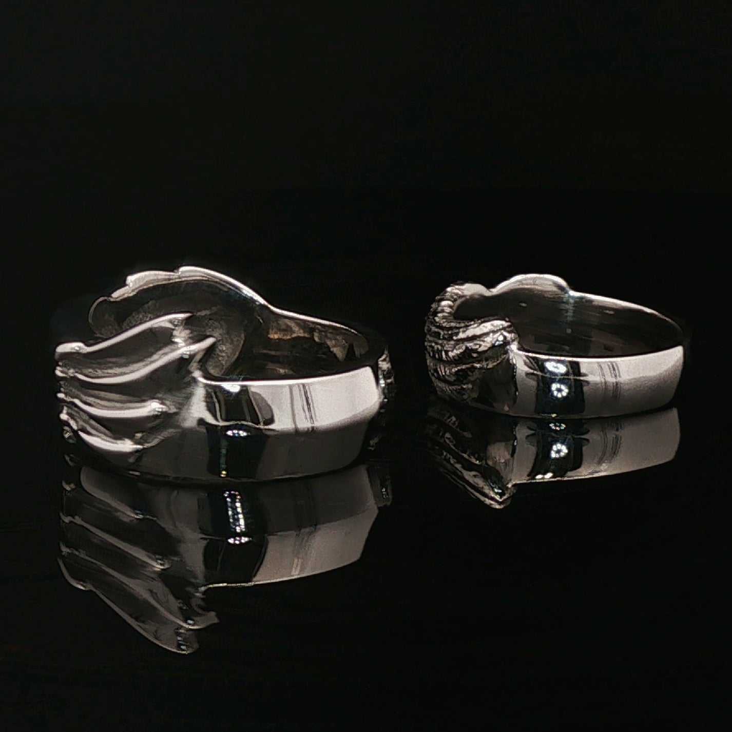 Final Fantasy 8 Griever Wedding Ring Set – Le Dragon Argenté