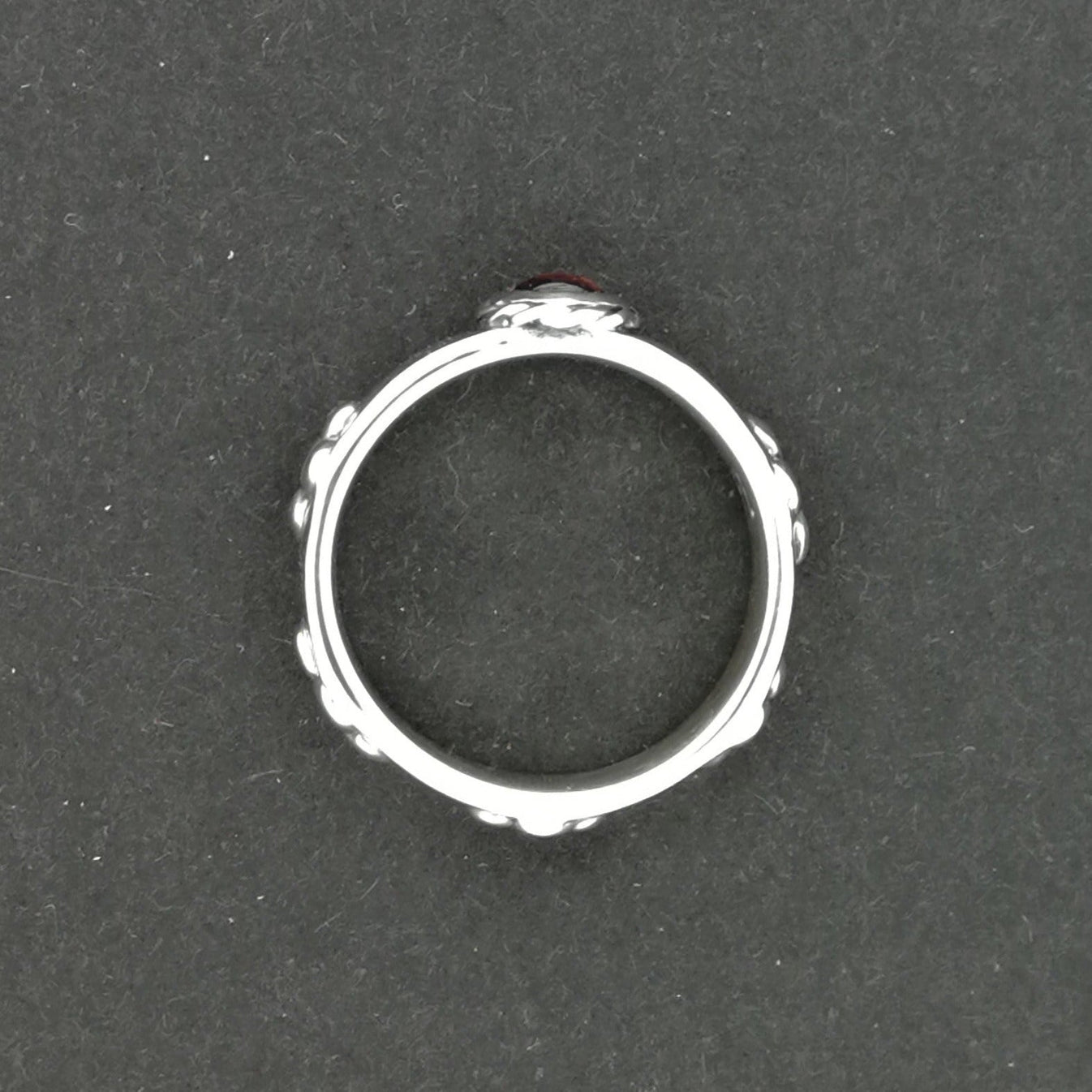 Howls Moving Castle Ring in Sterling Silver with Synthetic Star Ruby ...