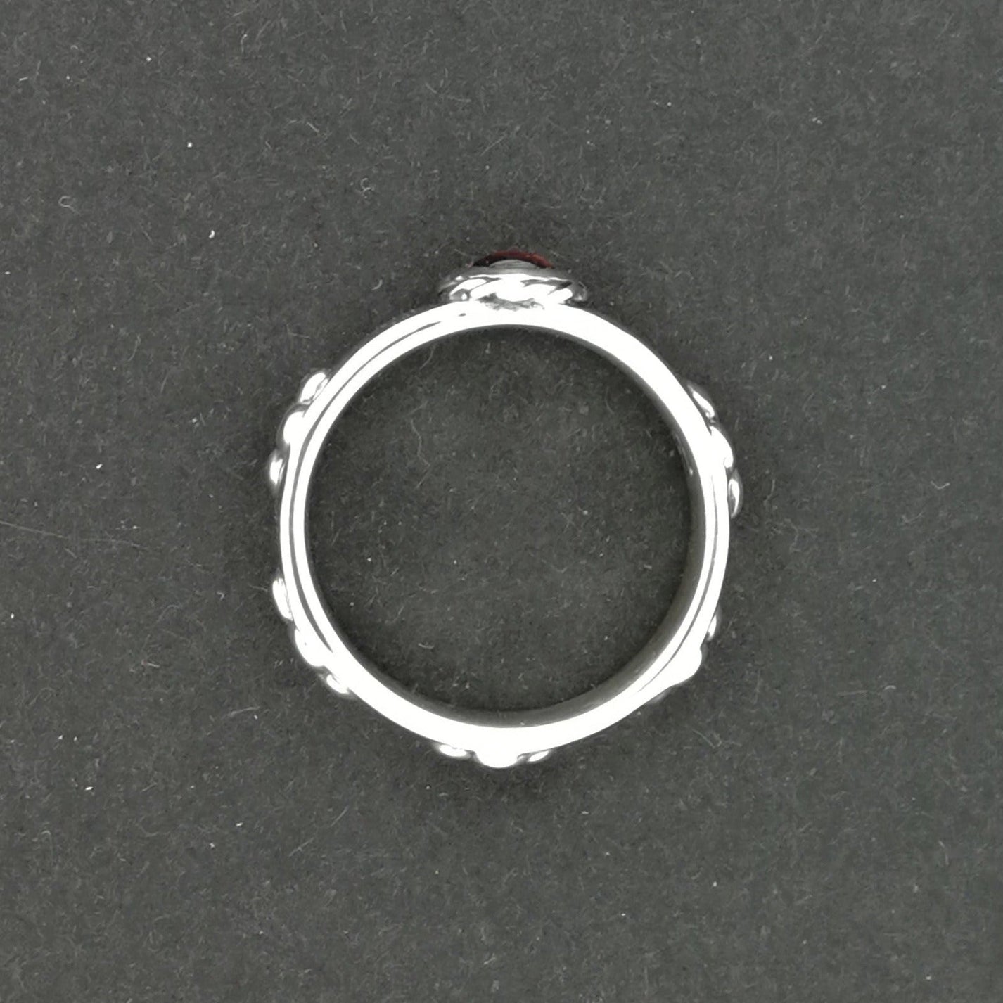 Howls Moving Castle Ring in Sterling Silver with Synthetic Star Ruby ...