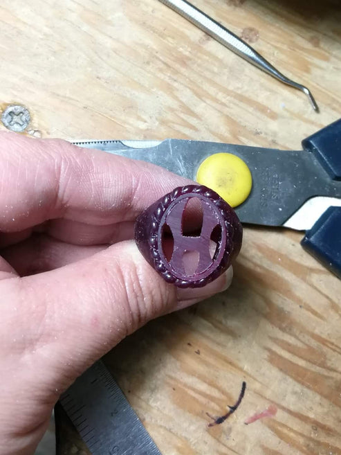 Mighty Hercules Ring in Sterling Silver or Antique Bronze – Le Dragon ...