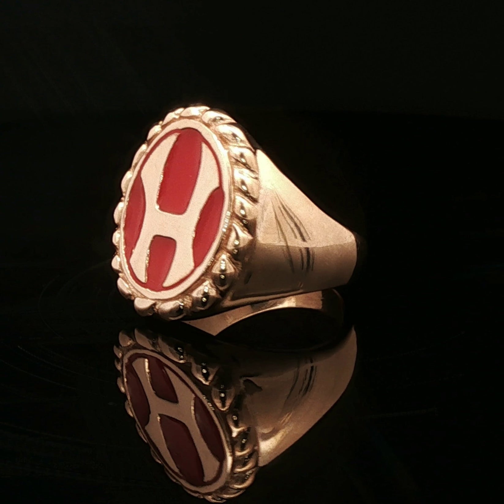 Mighty Hercules Ring in Sterling Silver or Antique Bronze – Le Dragon ...