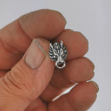 Final Fantasy 7 Fenrir Wolf Stud Earrings in Sterling Silver – Le ...