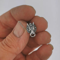 Final Fantasy 7 Fenrir Wolf Stud Earrings in Sterling Silver – Le ...